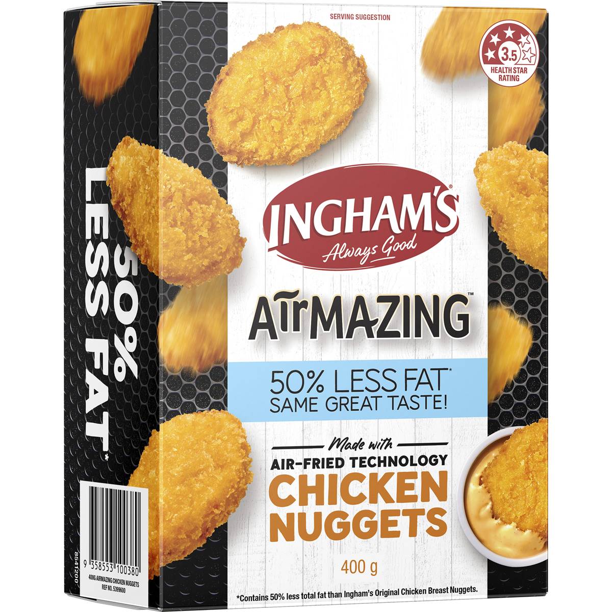 Ingham's Airmazing Chicken Nuggets 400g | Woolworths