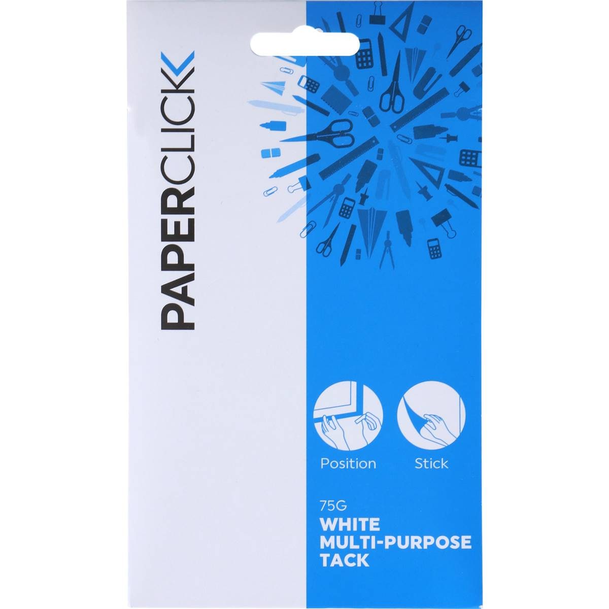 Paperclick White Multi-purpose Tack 75g | Woolworths