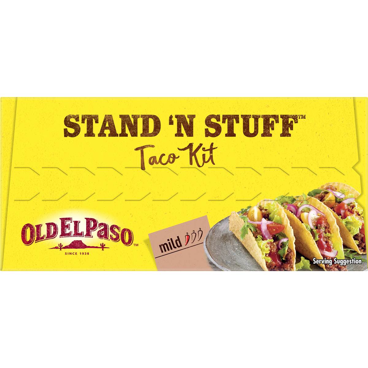 Old El Paso Stand 'n Stuff Taco Kit Mexican Style 295g | Woolworths