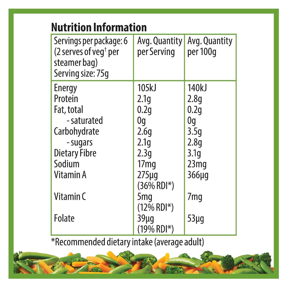 Heinz Steam Fresh Vegetables Frozen Veg Broccoli, Carrots & Peas 450g ...