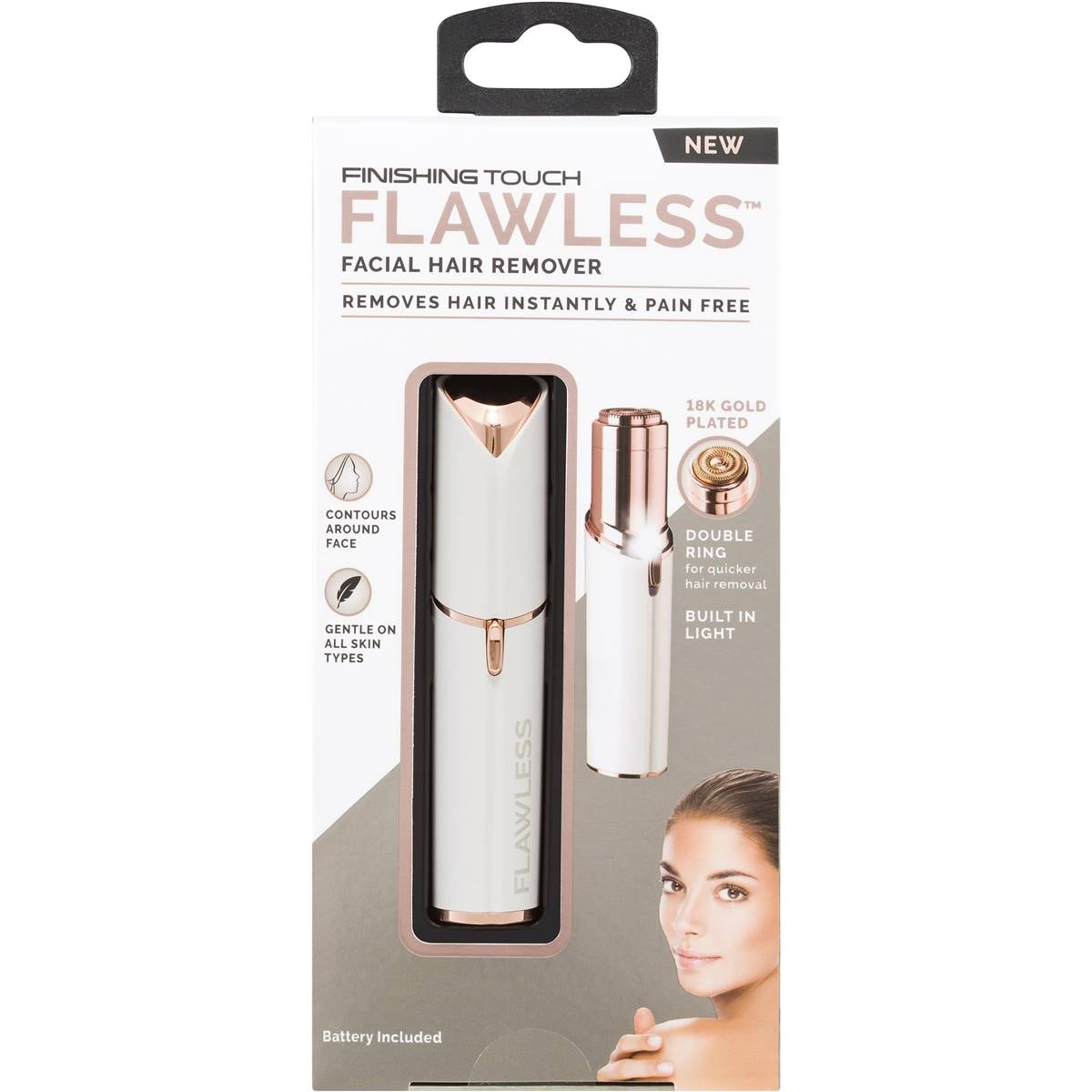 Finishing Touch Flawless Flawless Facial Hair Remover Each | Woolworths