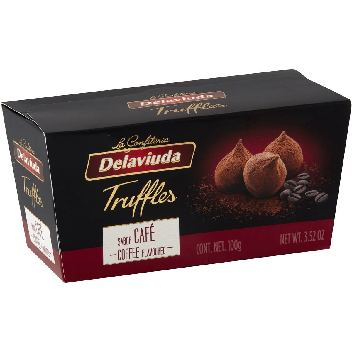 Delaviuda Coffee Flavoured Truffles 100g | Woolworths