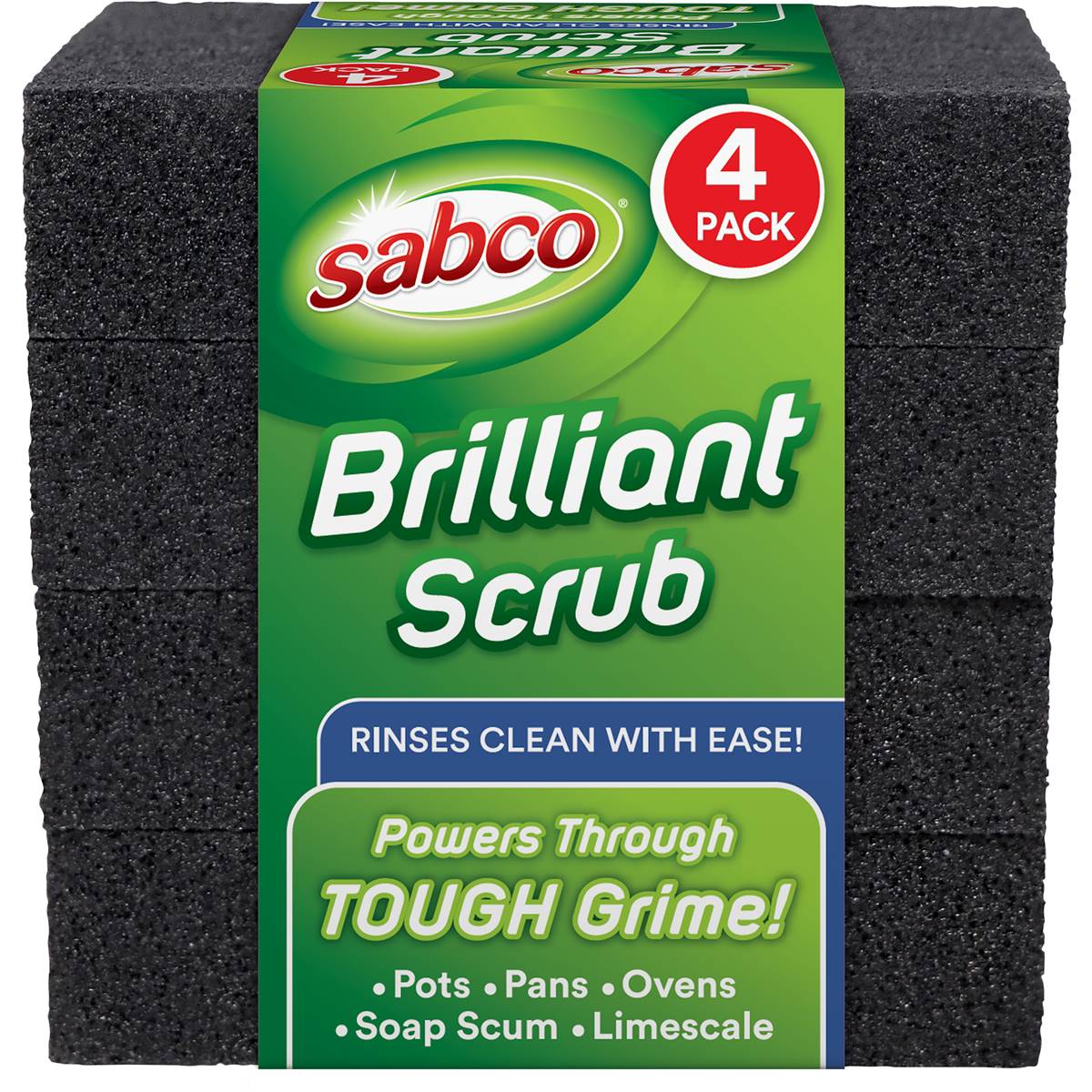 Sabco Sabco Brilliant Scrub 4 Pack 4g | Woolworths