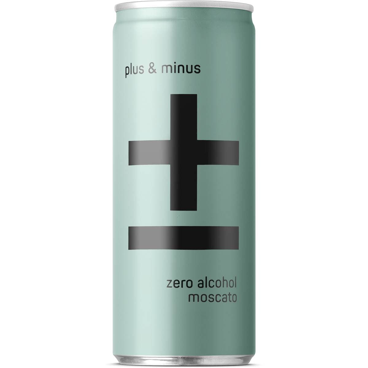 Plus Minus Zero Alc Moscato 250ml | Woolworths