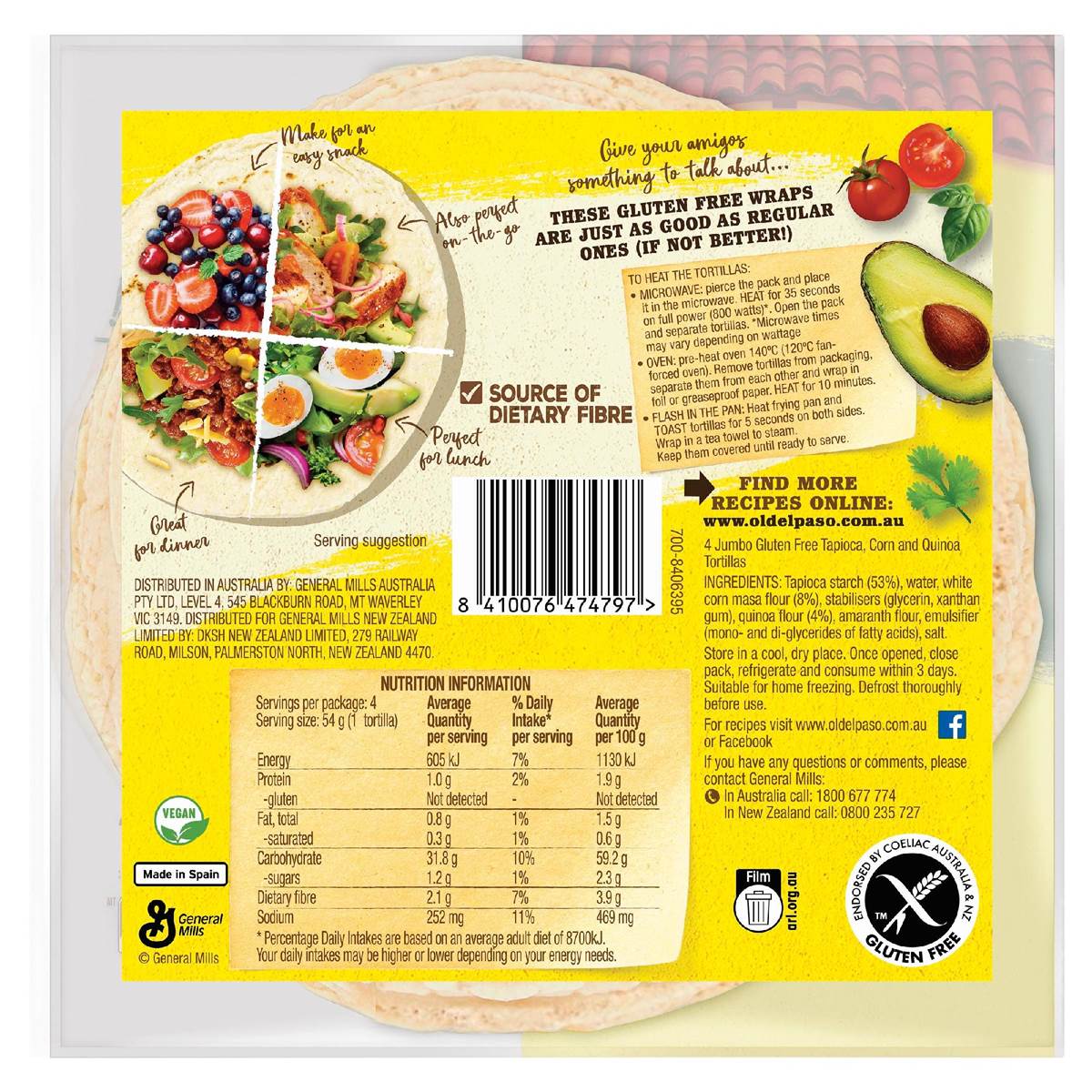 Tortilla Wraps Woolworths at Steve Bushnell blog