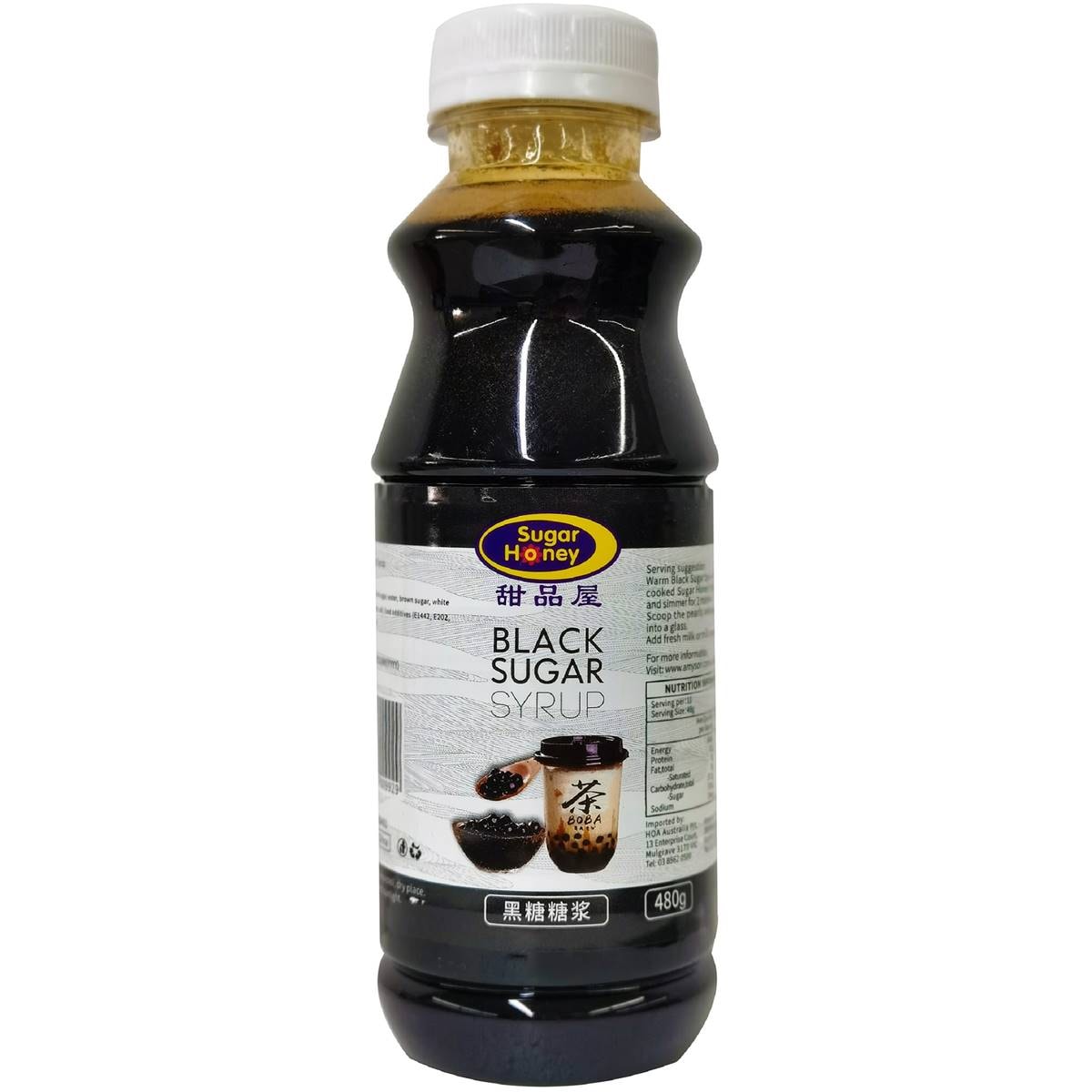 Sugar Honey Black Sugar Syrup 480g | Woolworths