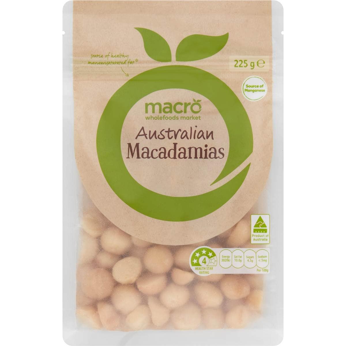 Macro Macadamia Kernels 225g | Woolworths