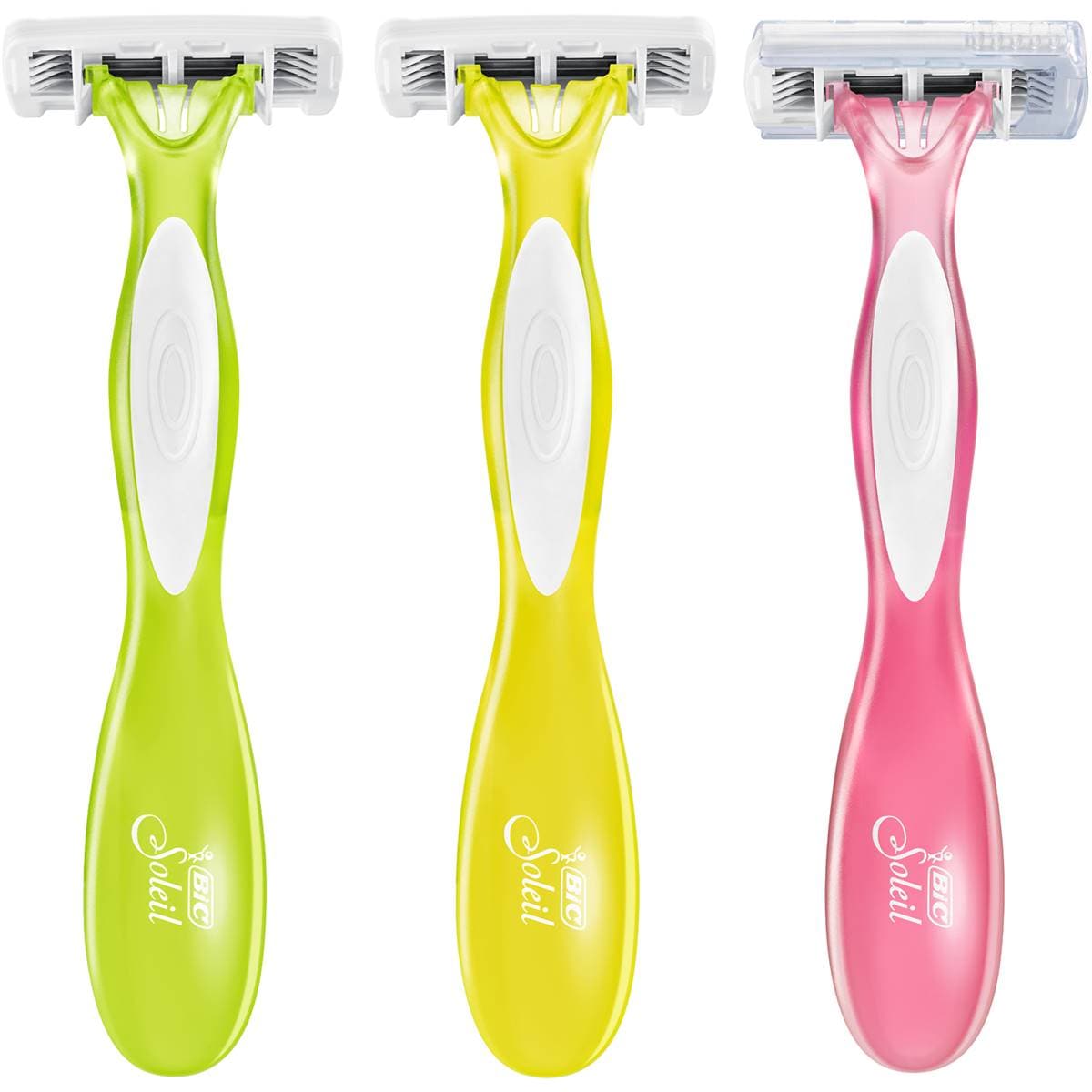Bic Soleil Comfort Scented Razors Citrus 3 Pack | Woolworths