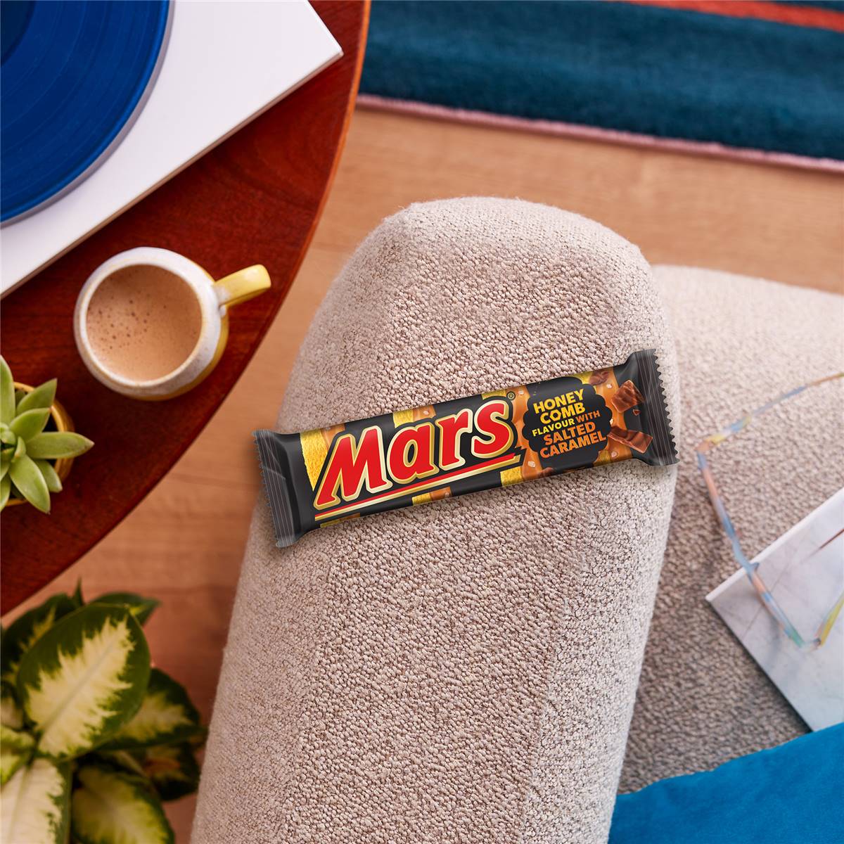 Mars Chocolate Honeycomb Flavour Salted Caramel Chocolate Bar 47g ...