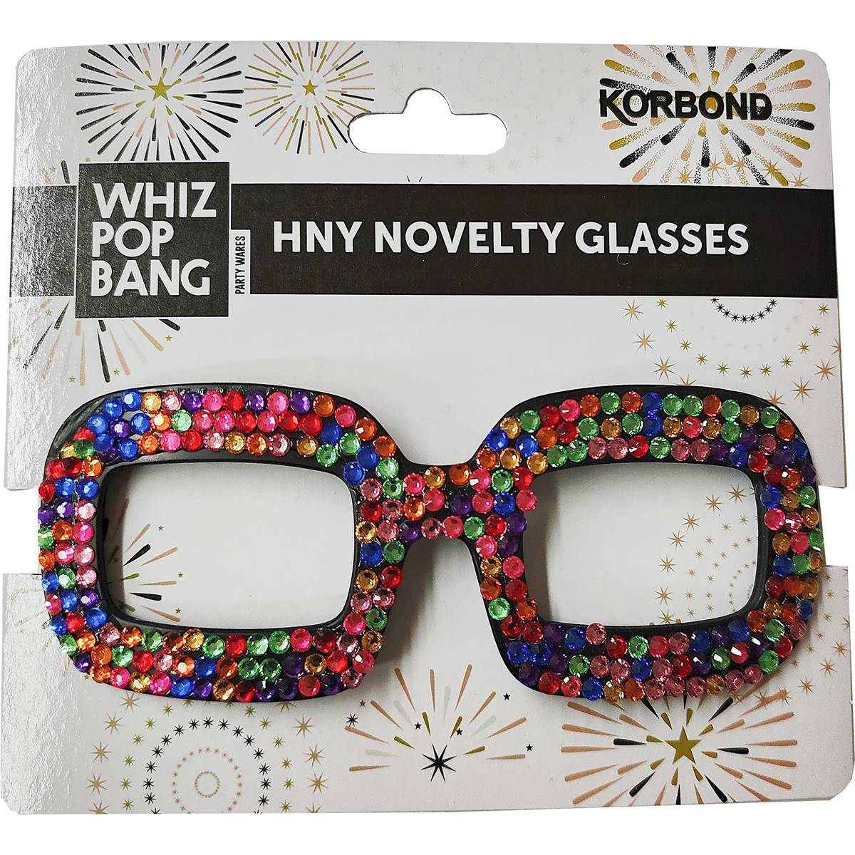 Whiz Pop Bang Novelty Glasses Bedazzle Each | Woolworths
