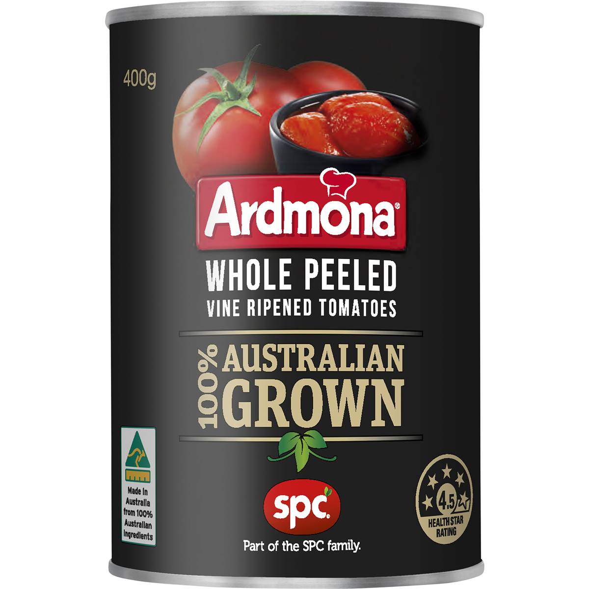 Ardmona Whole Peeled Vine Ripened Tomatoes 400g | Woolworths