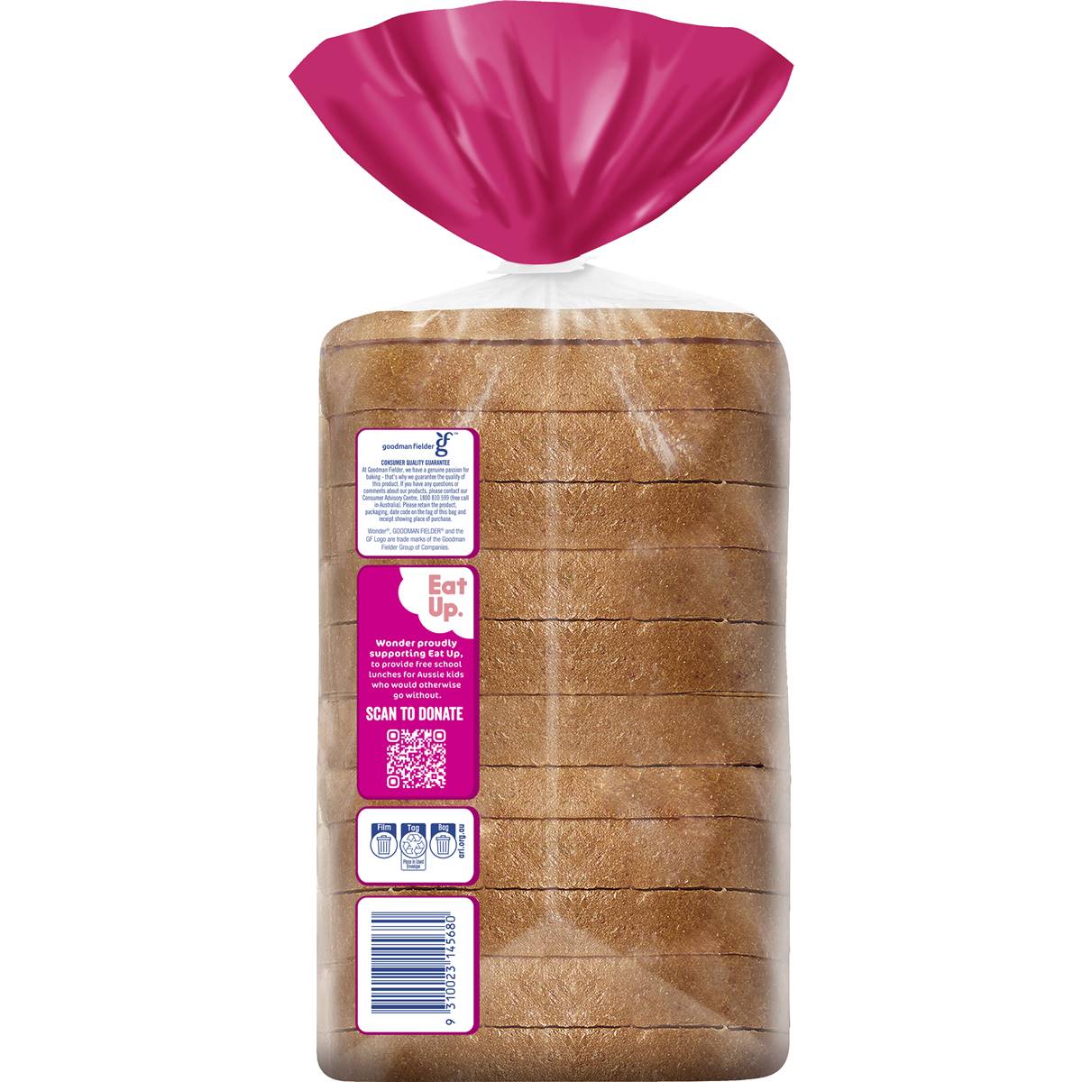 Wonder Soft White Gluten Free 470g | Woolworths