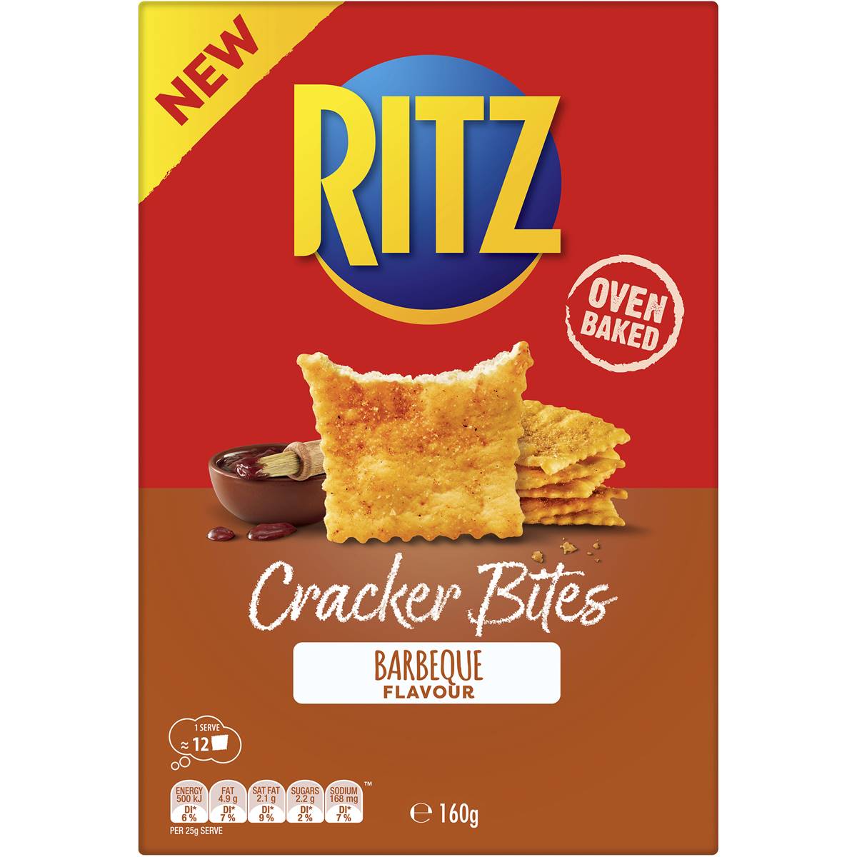 Ritz Barbeque Cracker Bites 160g | Woolworths
