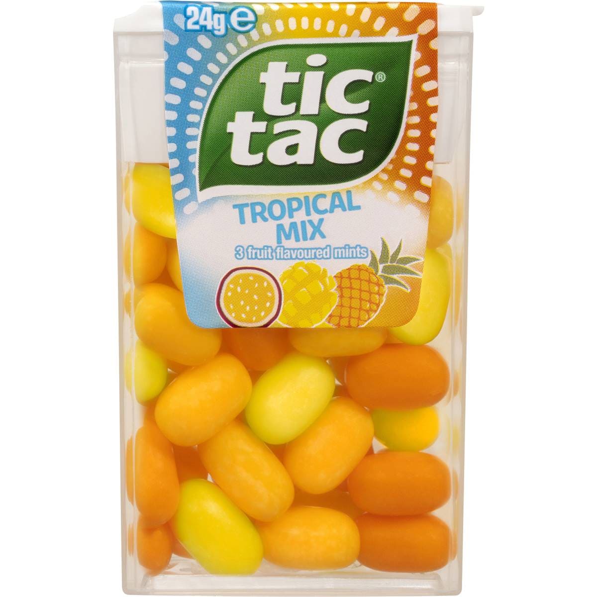 Tic Tac Tropical Mix 24g | Woolworths