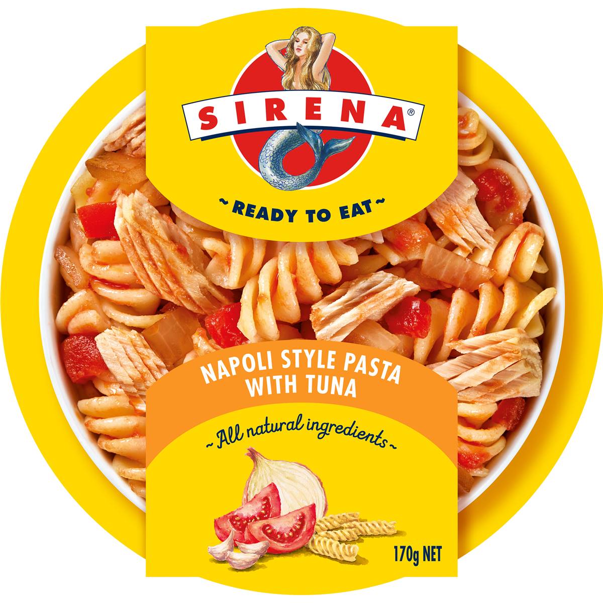 Sirena Napoli Style Pasta With Tuna 170g | Woolworths