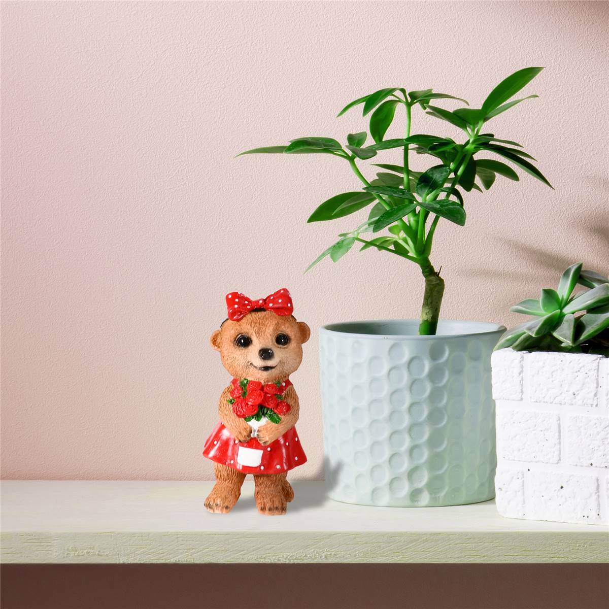 Valentine's Day Mini Meerkat Red Roses Each | Woolworths