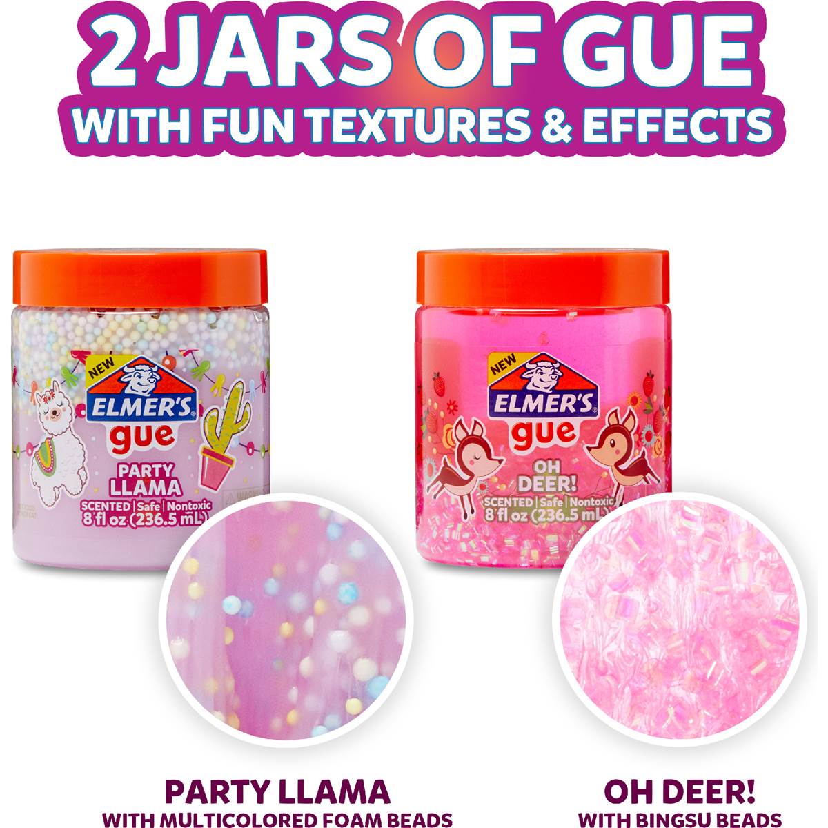 Elmer's Animal Party Variety 2 Piece Gue Pack Each | Woolworths