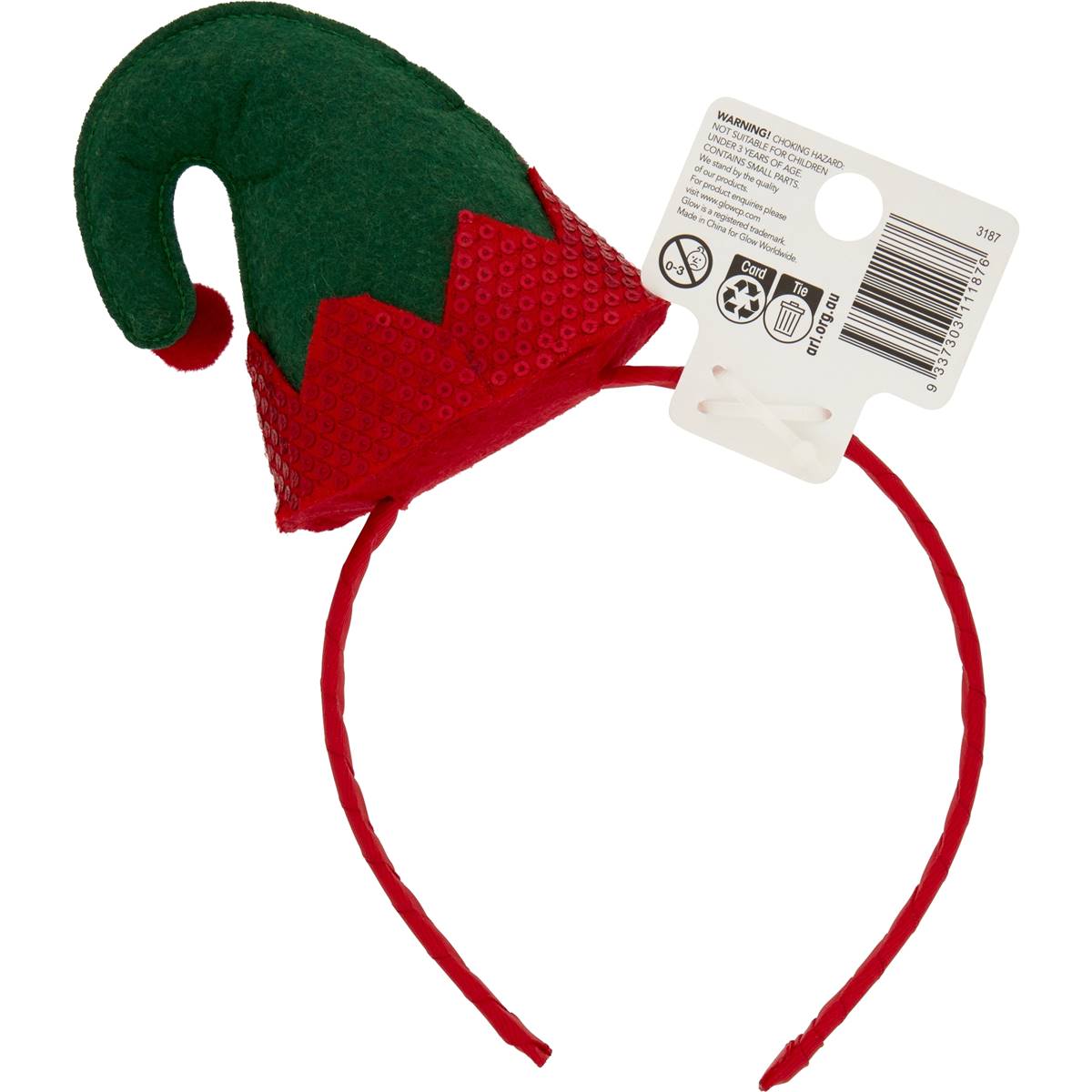 Christmas Elf Hat Headband Each | Woolworths