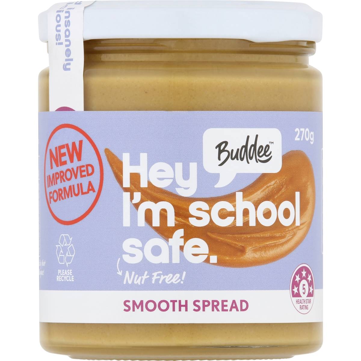 Buddee Smooth Nut Free Spread 270g | Woolworths Buddee Smooth Nut Free Spread 270g | Woolworths