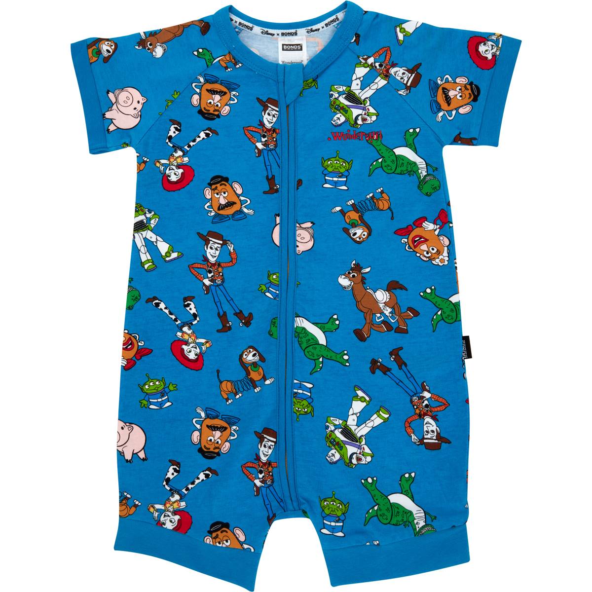Bonds Disney Toy Story Zip Romper Blue Size 00 Each | Woolworths