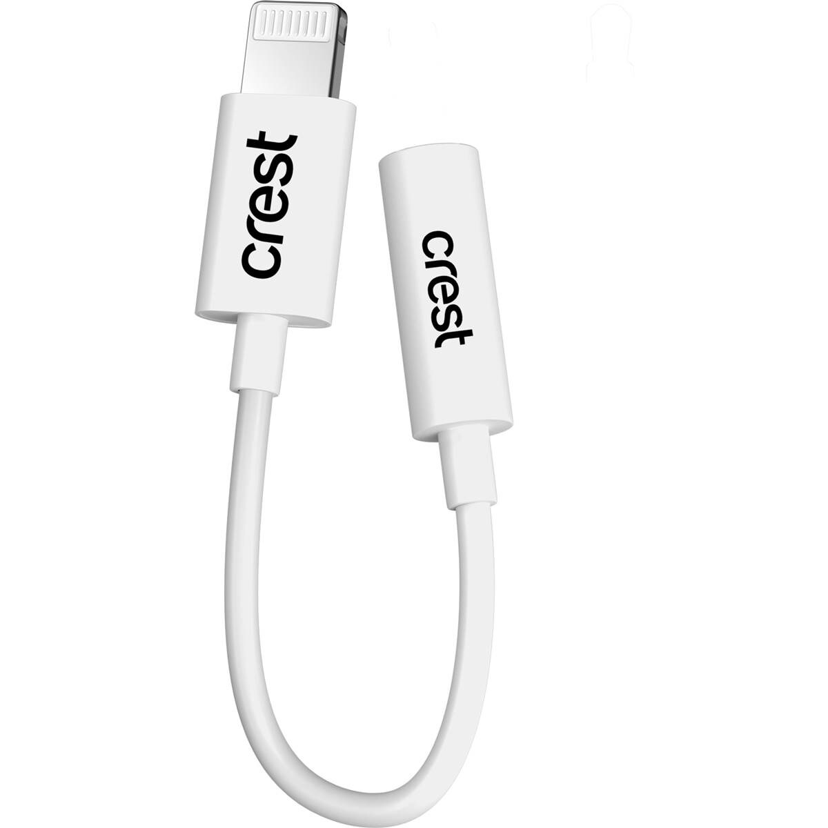 Crest Lightning To Socket Round Cable 1 Pack | Woolworths