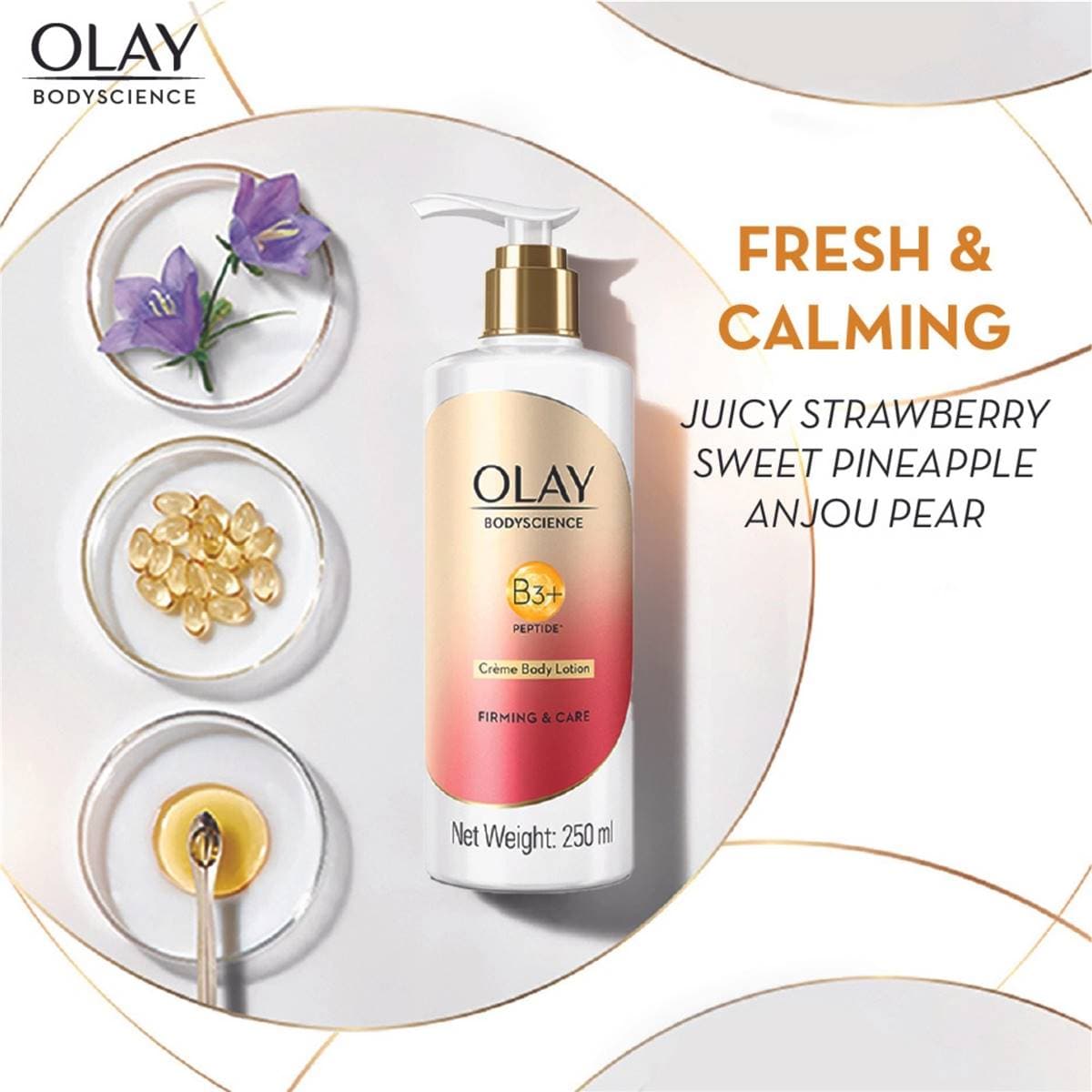 Olay Bodyscience Crème Body Lotion Firming & Care 250ml | Woolworths