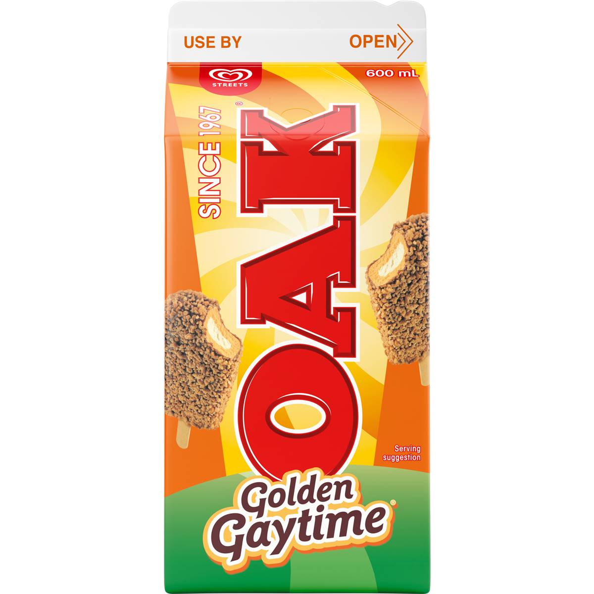 Oak Golden Gaytime Flavoured Milk 600ml | Woolworths