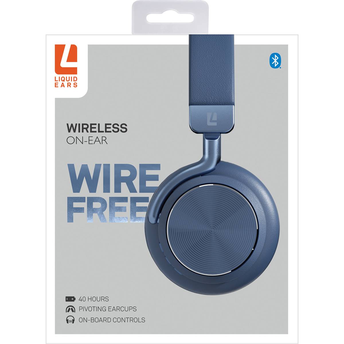Liquid Ears Wire Free On-ear Headphones Assorted Each | Woolworths