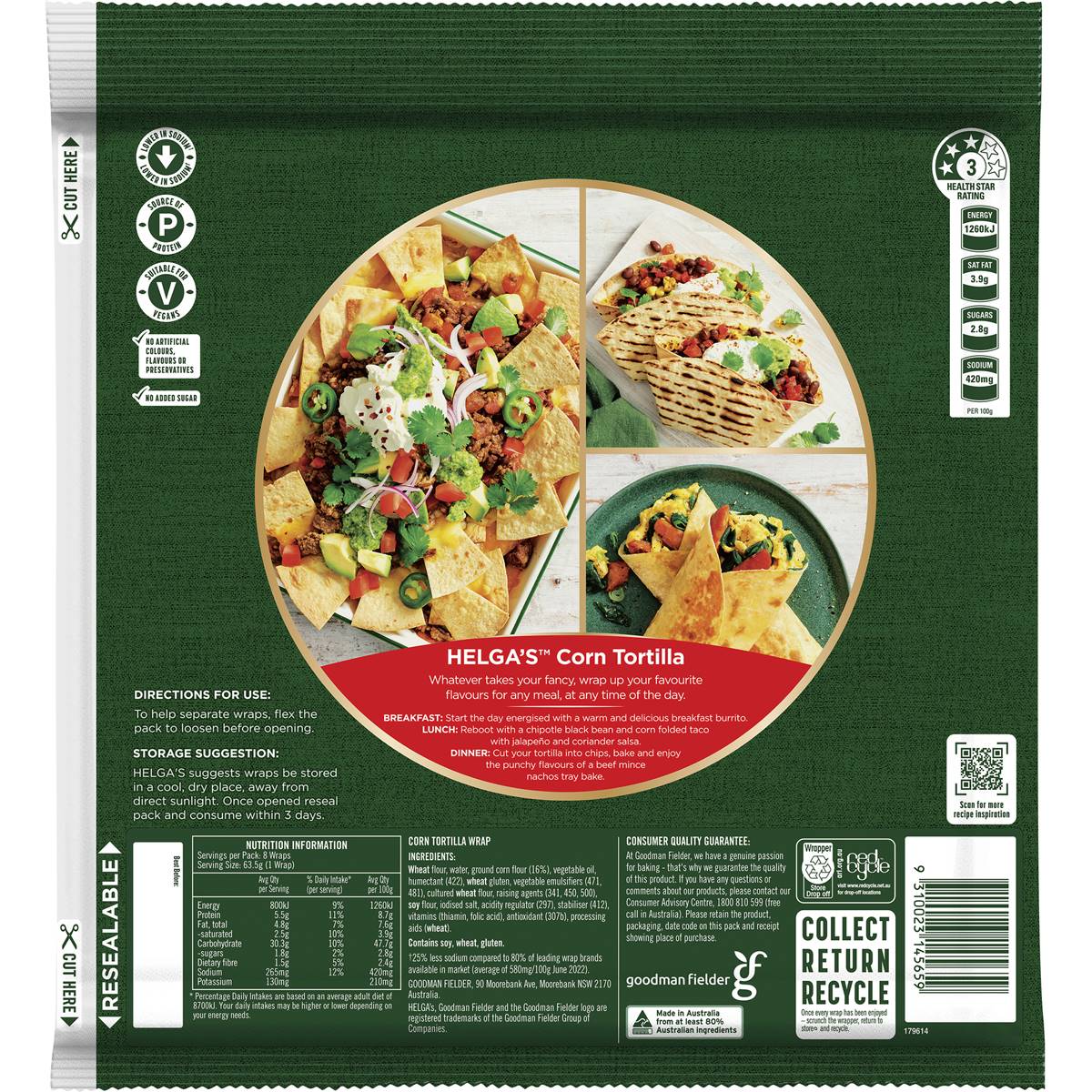 Tortilla Wraps Woolworths at Steve Bushnell blog