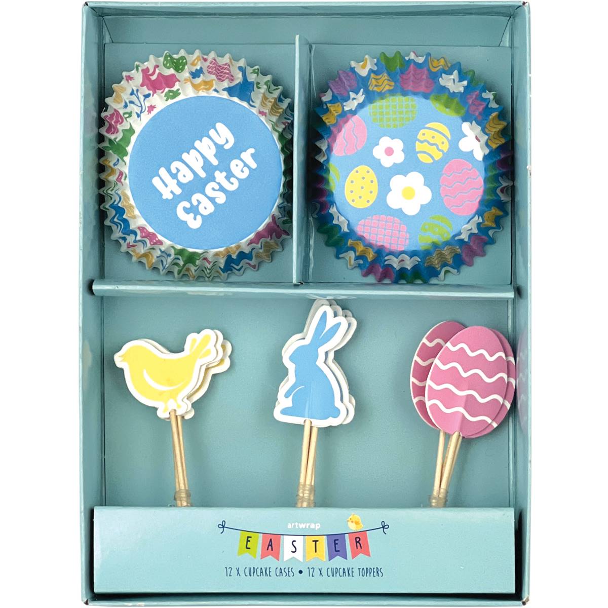 Easter Cupcake Set 12 Pack | Woolworths