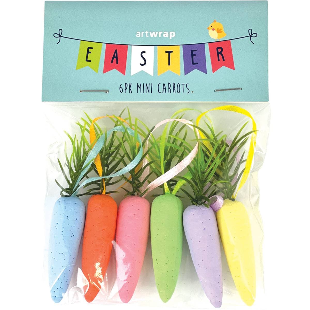 Easter Mini Carrots Multi Colour 6 Pack | Woolworths