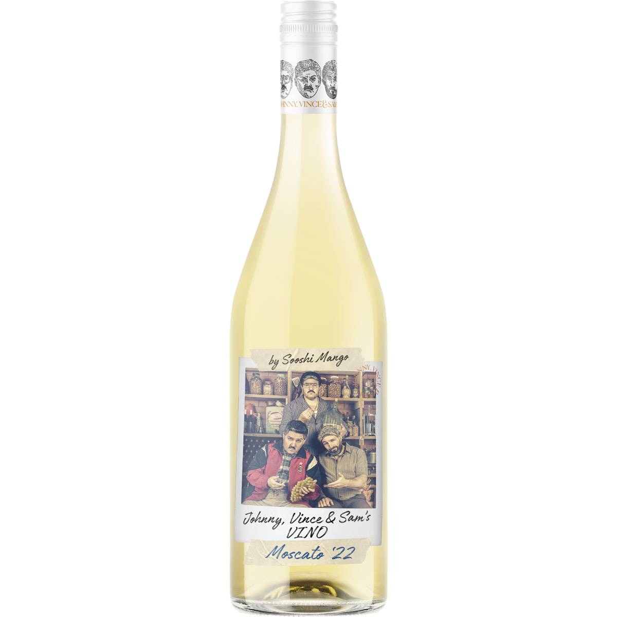 Johnny, Vince & Sam's Vino Moscato 750ml | Woolworths