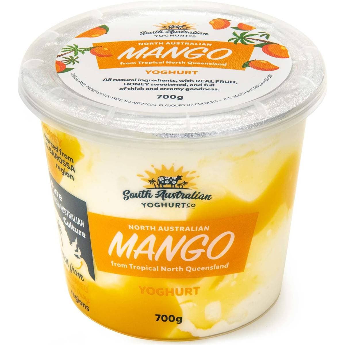 South Australian Yoghurt Co. Mango Yoghurt 700g | Woolworths