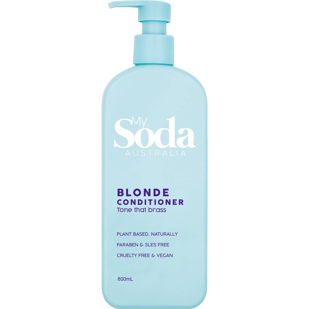 My Soda Purple Toning Blonde Conditioner 800ml | Woolworths