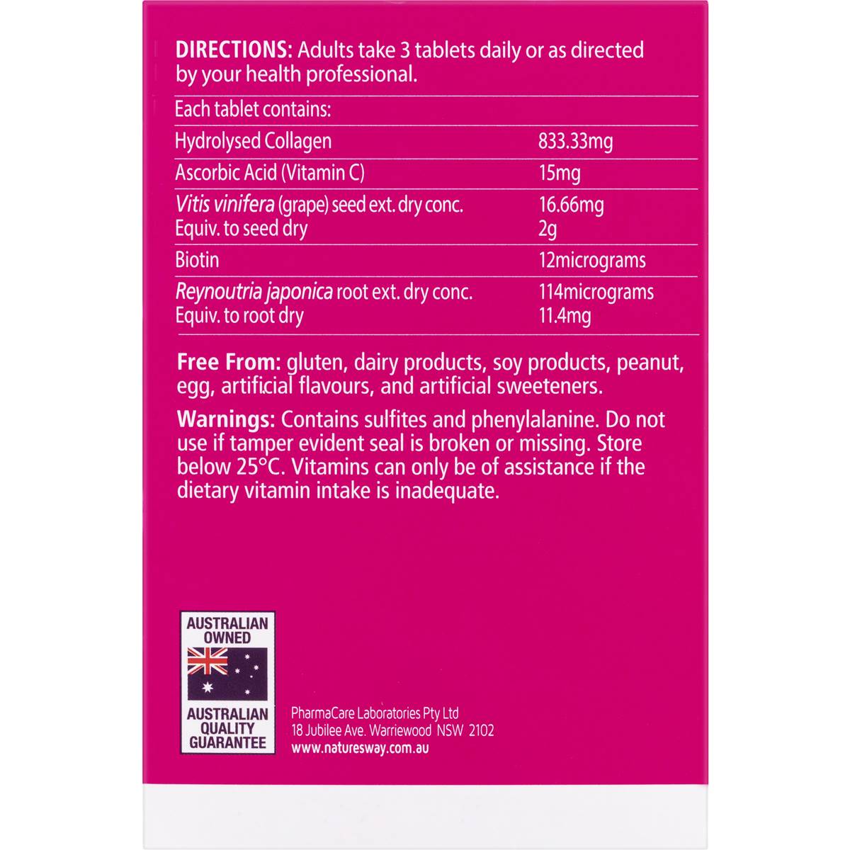 Nature s Way Beauty Collagen Tablets 120 Pack Woolworths nature-s-way-beauty-collagen-tablets-120-pack-woolworths