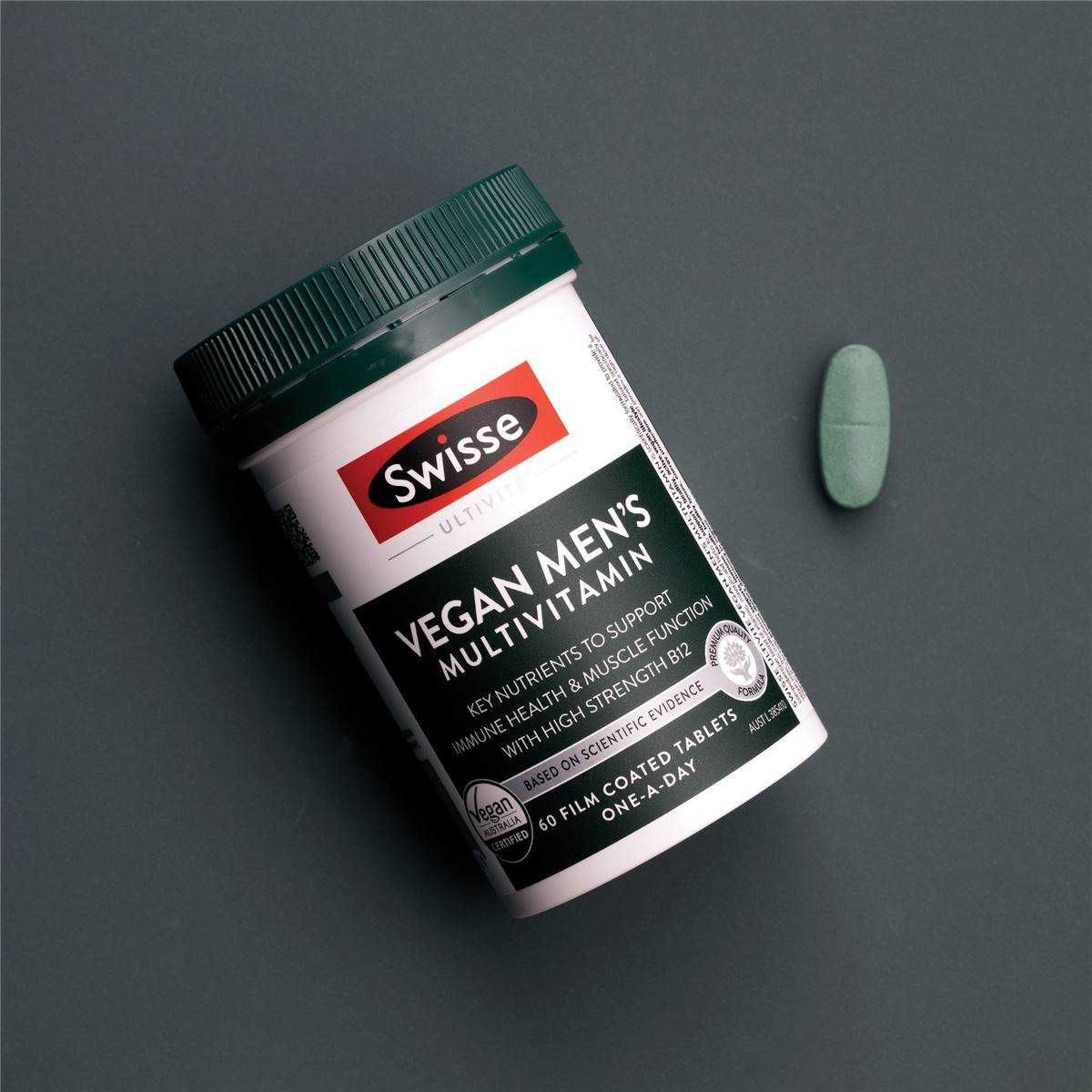 Swisse Ultivite Vegan Men's Multivitamin Tablets 30 Pack | Woolworths