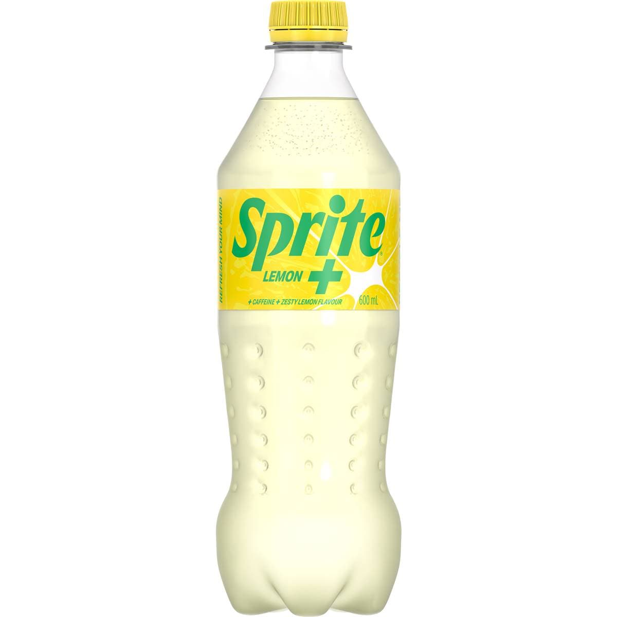 Sprite Lemon+ Soft Drink Bottle 600ml | Woolworths