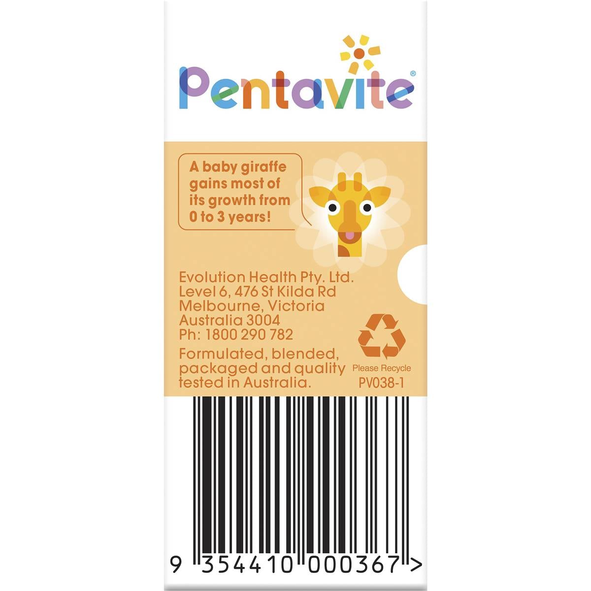 Pentavite Multivitamin Infant Oral Liquid 30ml | Woolworths