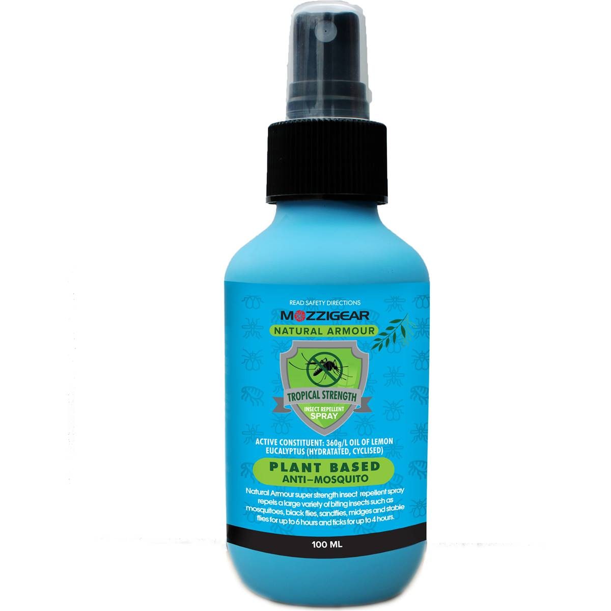 Natural Armour Plant Based Anti-mosquito Spray 100ml | Woolworths