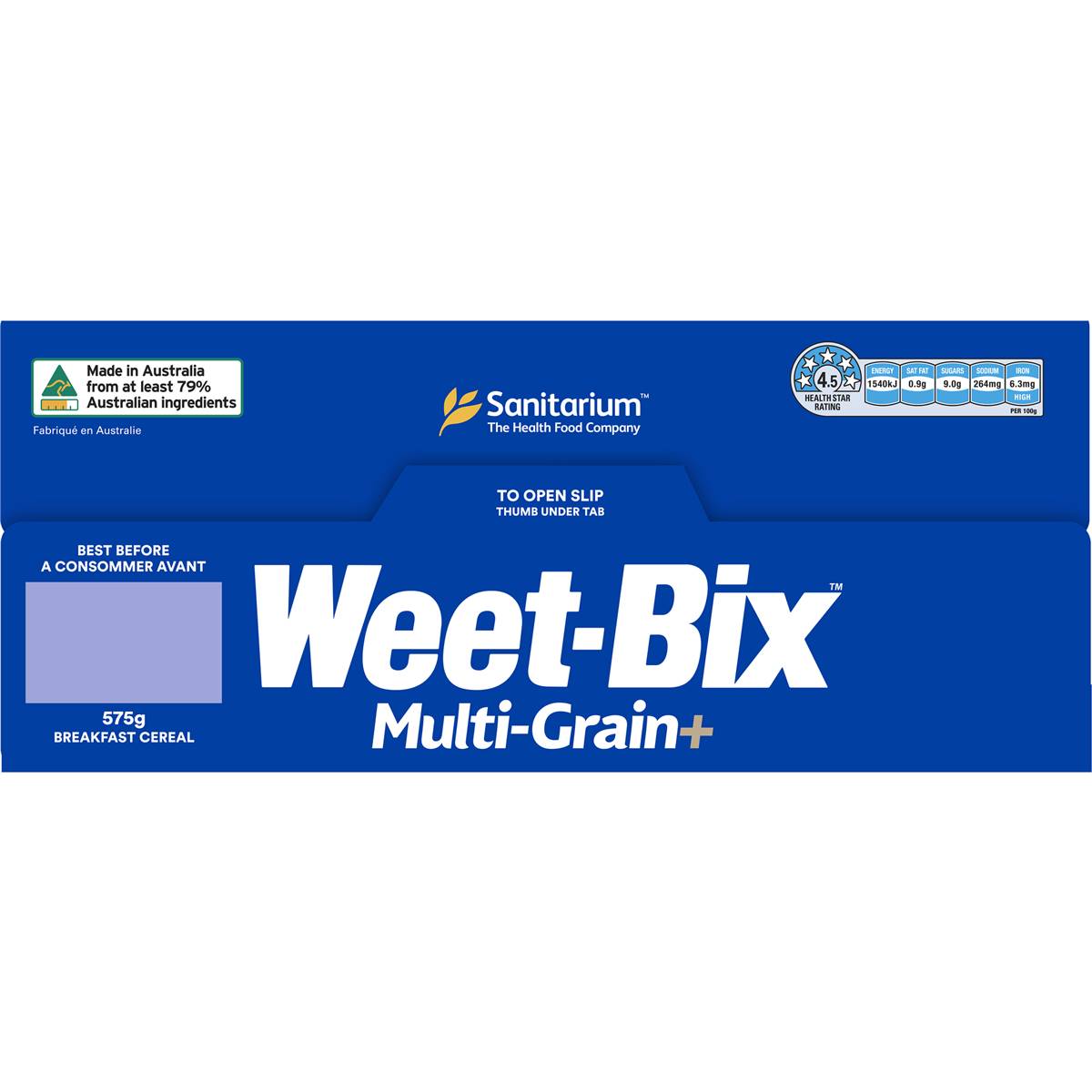 Weet - Bix Weet-bix Blends Multi-grain+ Breakfast Cereal 575g | Woolworths
