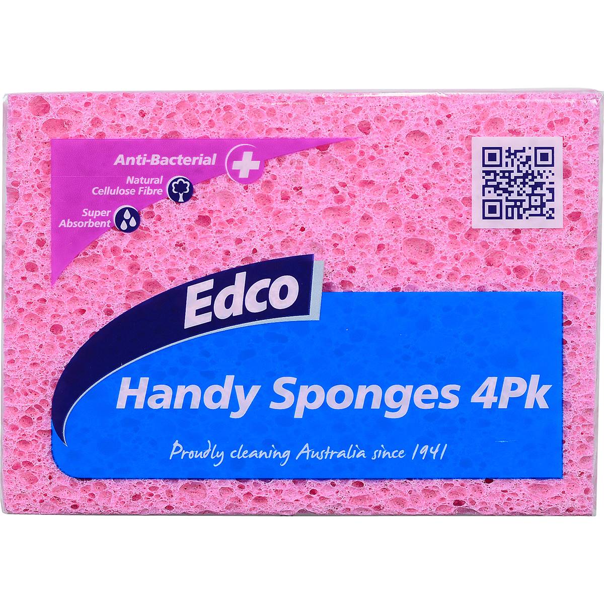 Edco Handy Sponges 4 Pack | Woolworths