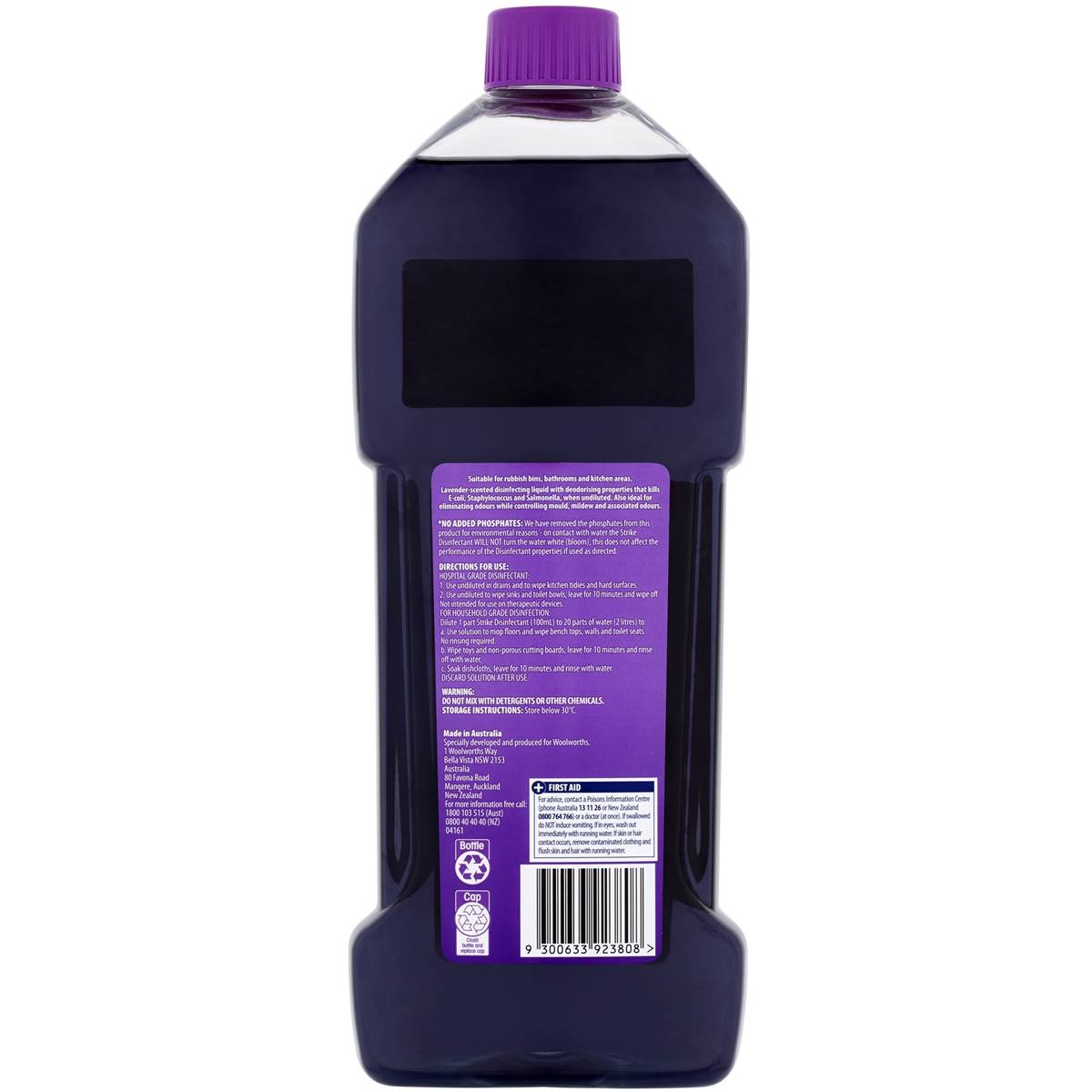Strike Disinfectant Lavender 1.25l | Woolworths