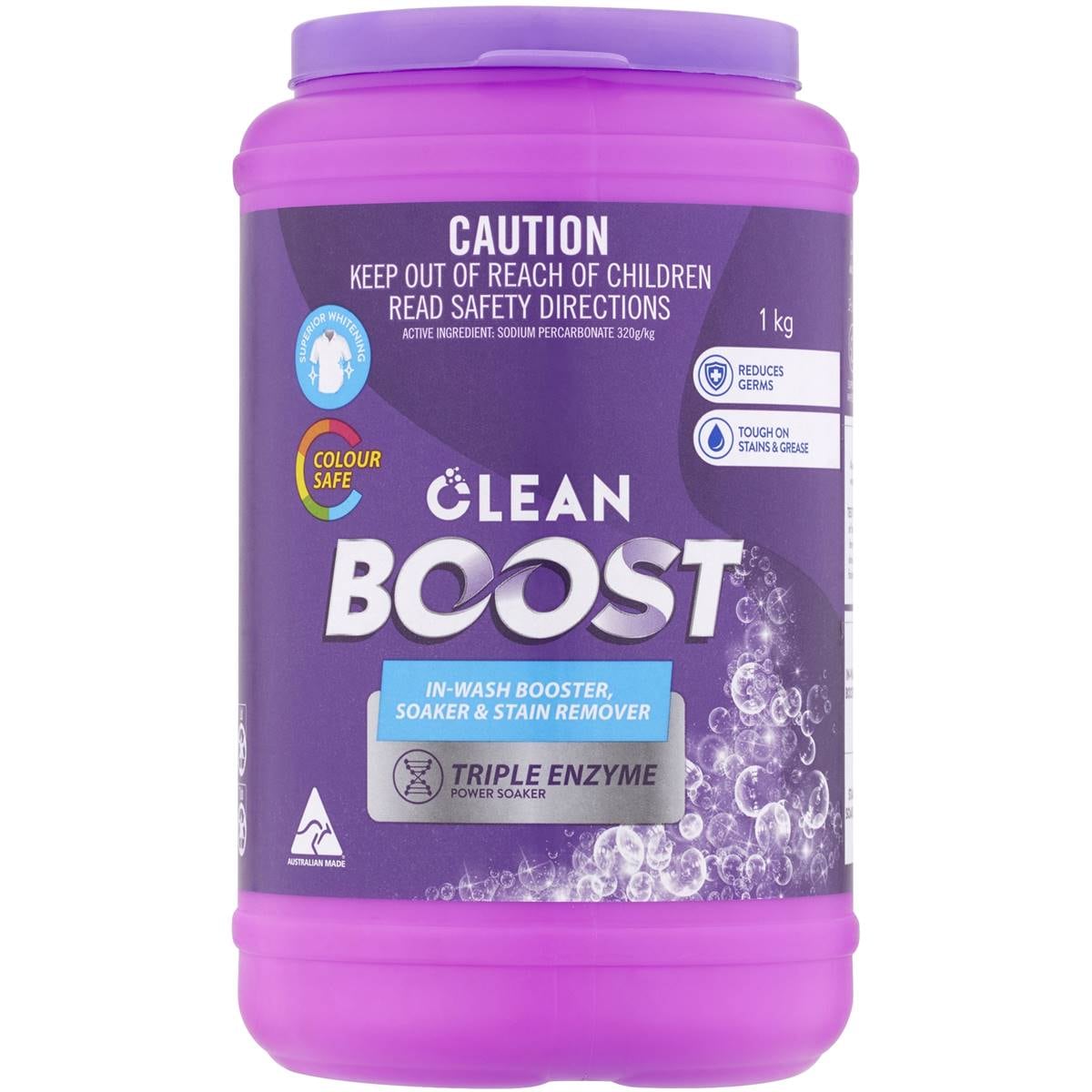 Clean Boost Triple Enzyme Power Soaker 1kg | Woolworths