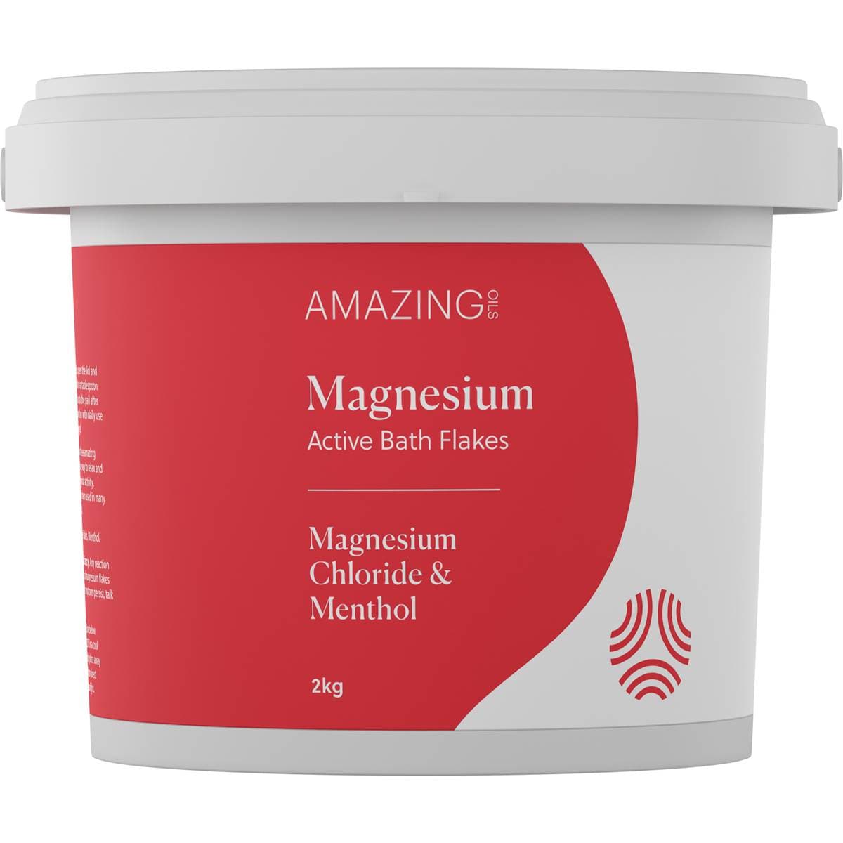 Amazing Oils Magnesium Active Bath Flakes 2kg | Woolworths