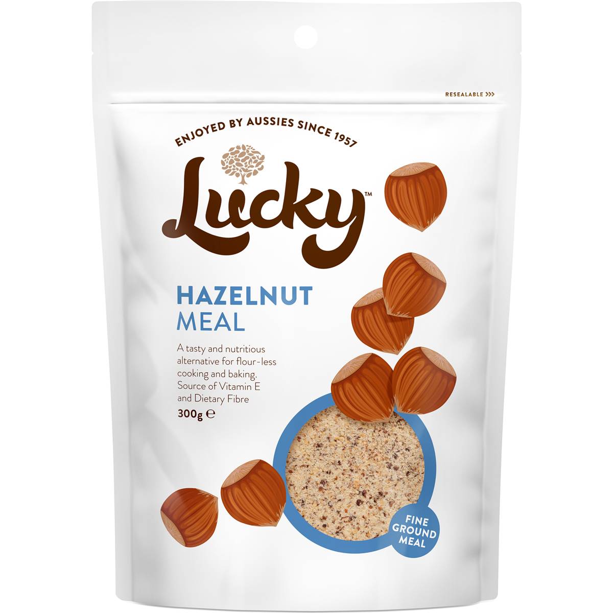 Lucky Hazelnut Meal 300g | Woolworths