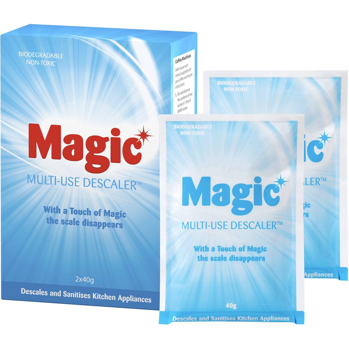 Magic Multi-use Descaler 2x40g | Woolworths