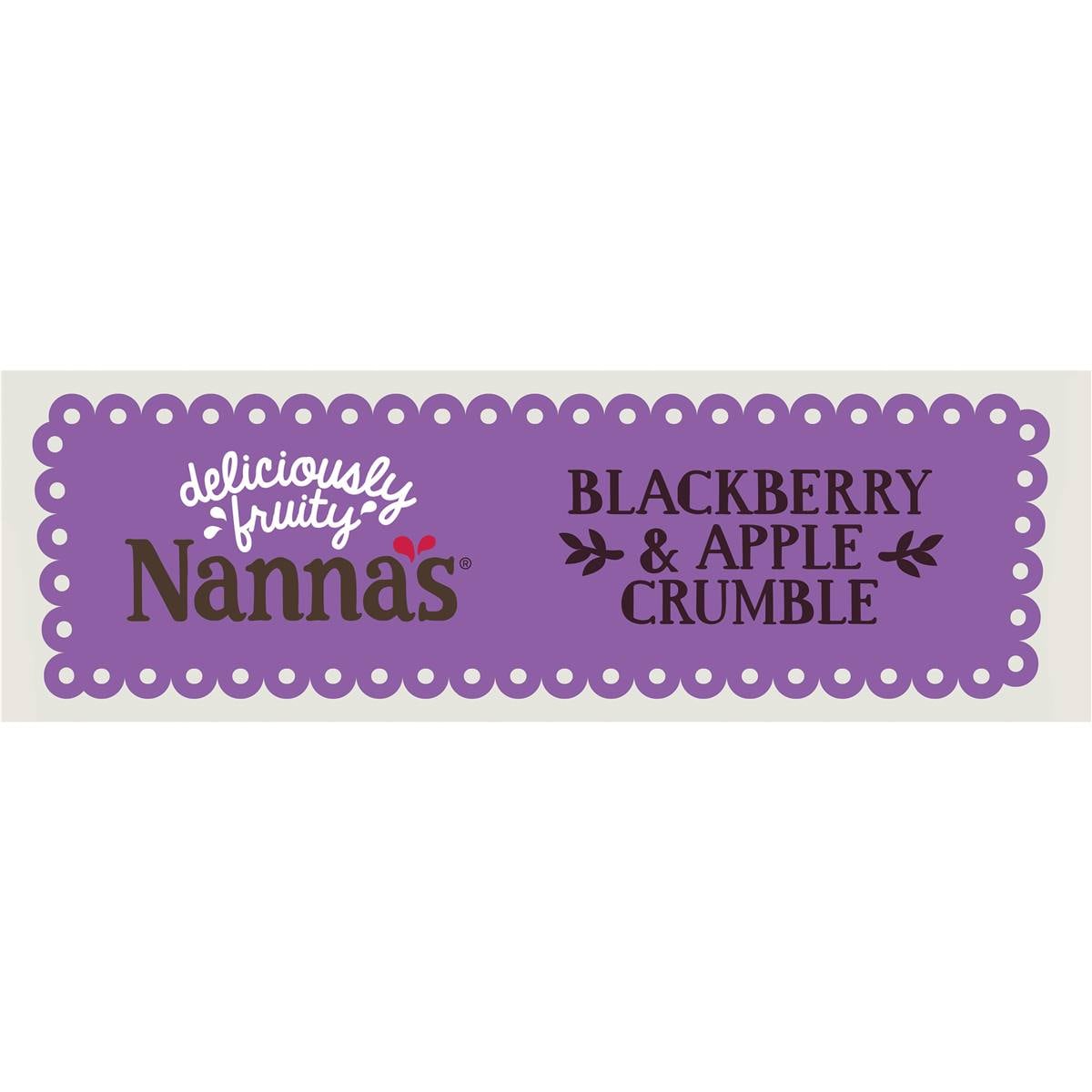 Nanna's Blackberry & Apple Crumble 550g | Woolworths