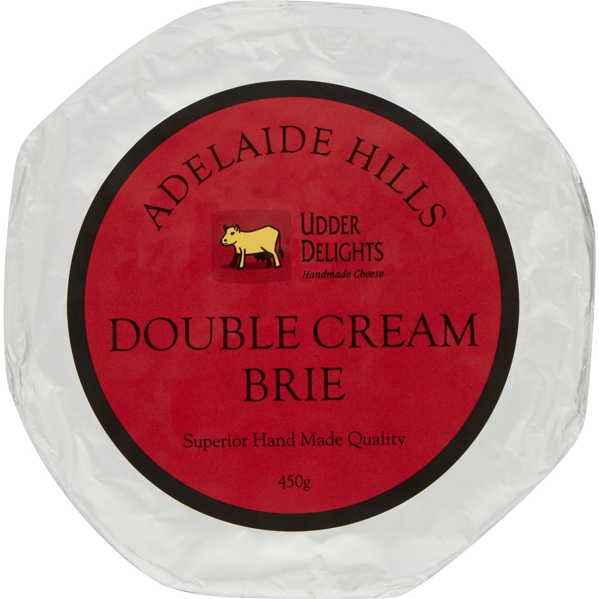 Udder Delights Double Cream Brie 450g | Woolworths