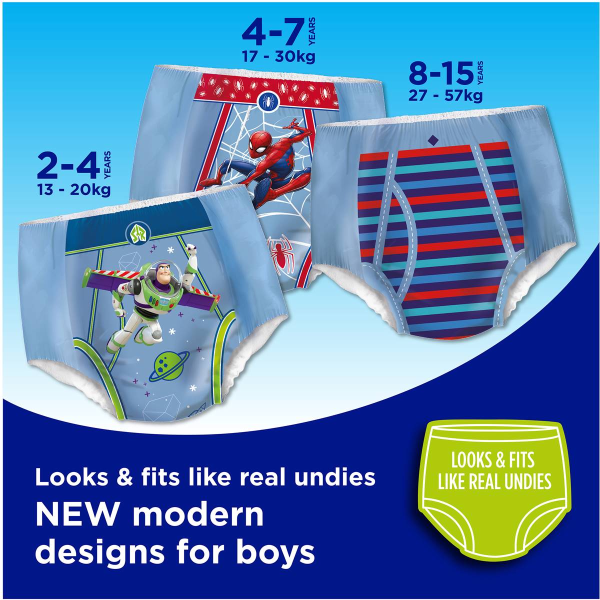 Huggies Drynites Boys Convenience 4-7 Years 10 Pack | Woolworths