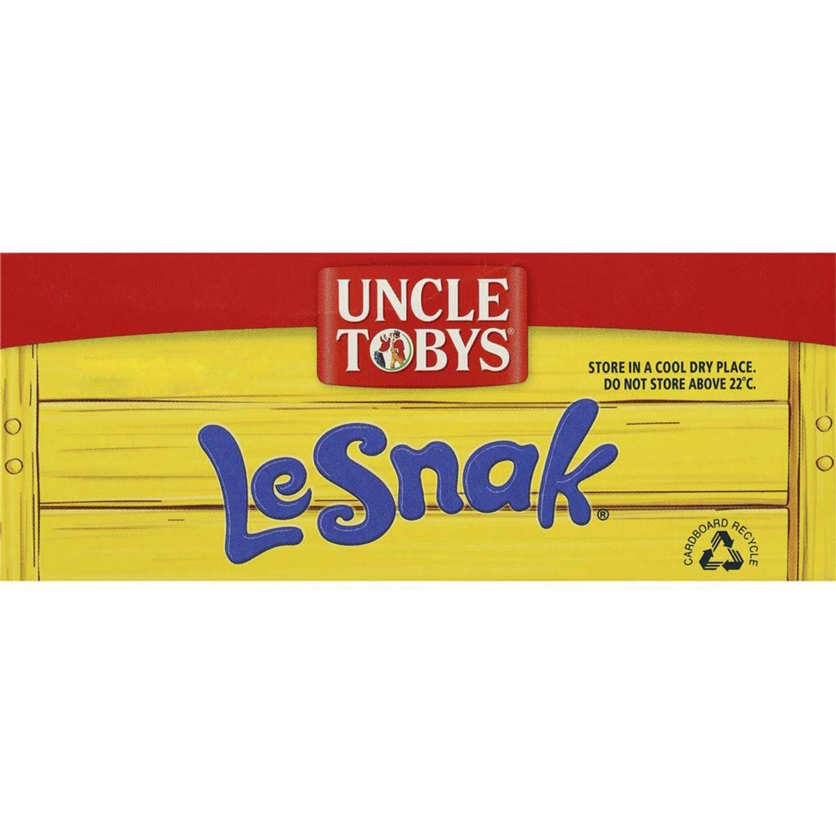 Uncle Tobys Le Snak Tasty Cheese Dip & Crackers 6pk 132g | Woolworths